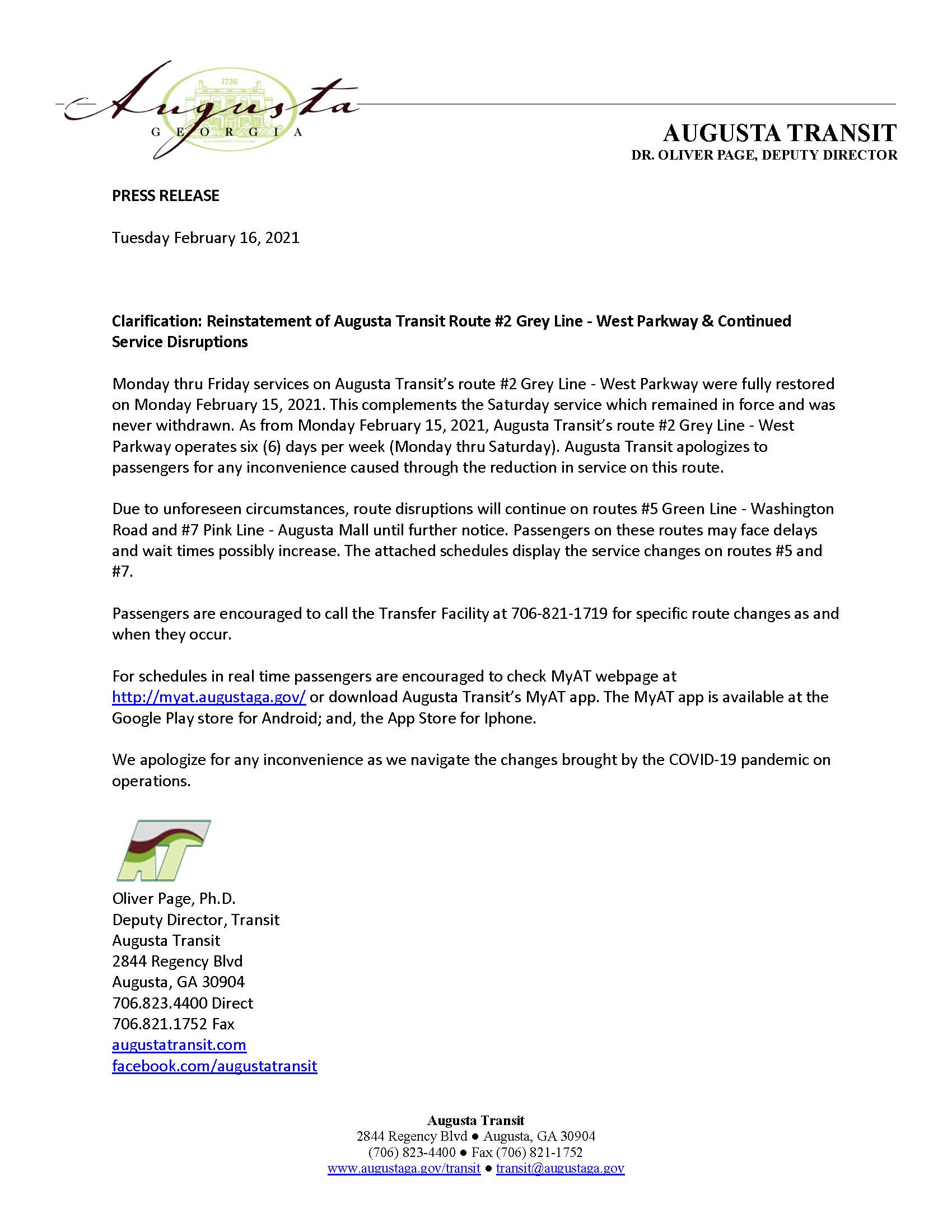 Augusta Transit – SeniorNewsGeorgia